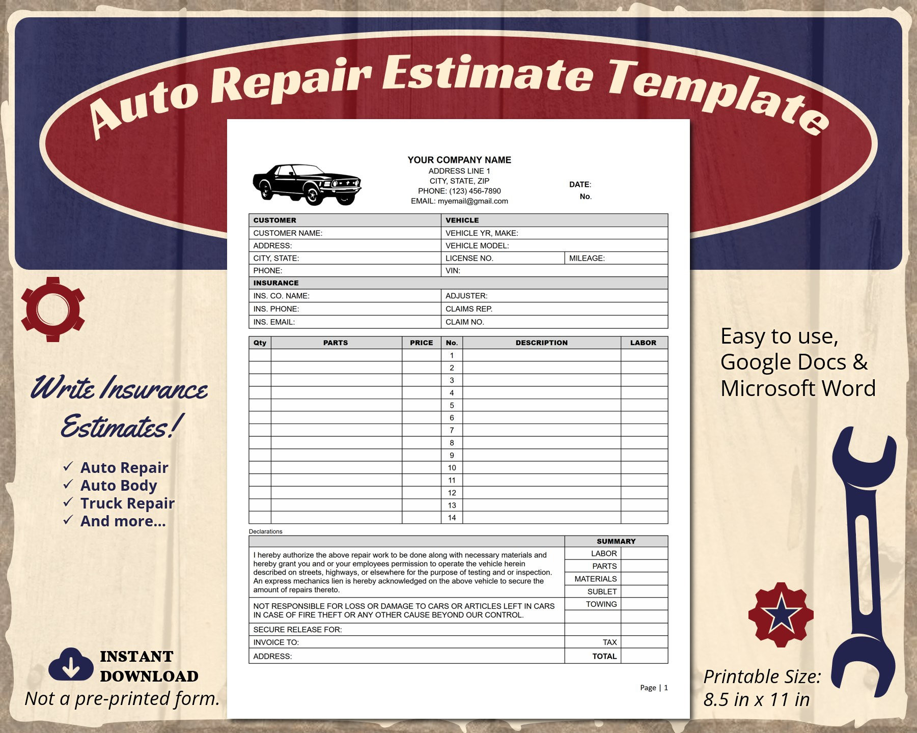 7 Essential Steps for Complete Engine Repair Template - Cloud Dev Hub
