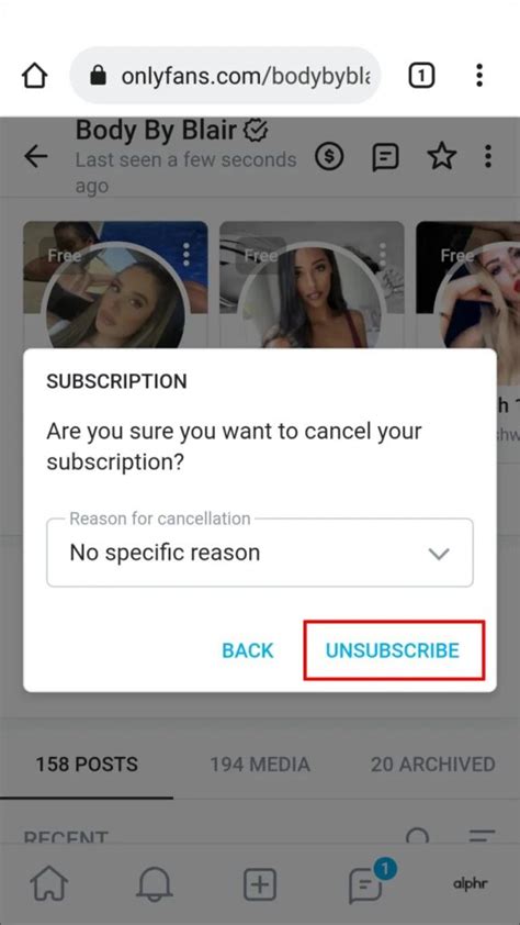 How To Unsubscribe From Onlyfans - Cloud Dev Hub
