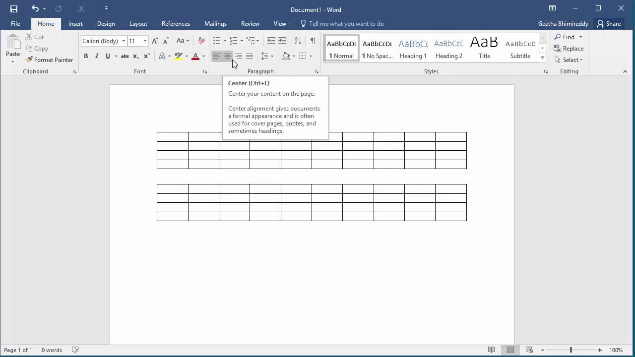 Merge Two Tables In Word - Cloud Dev Hub